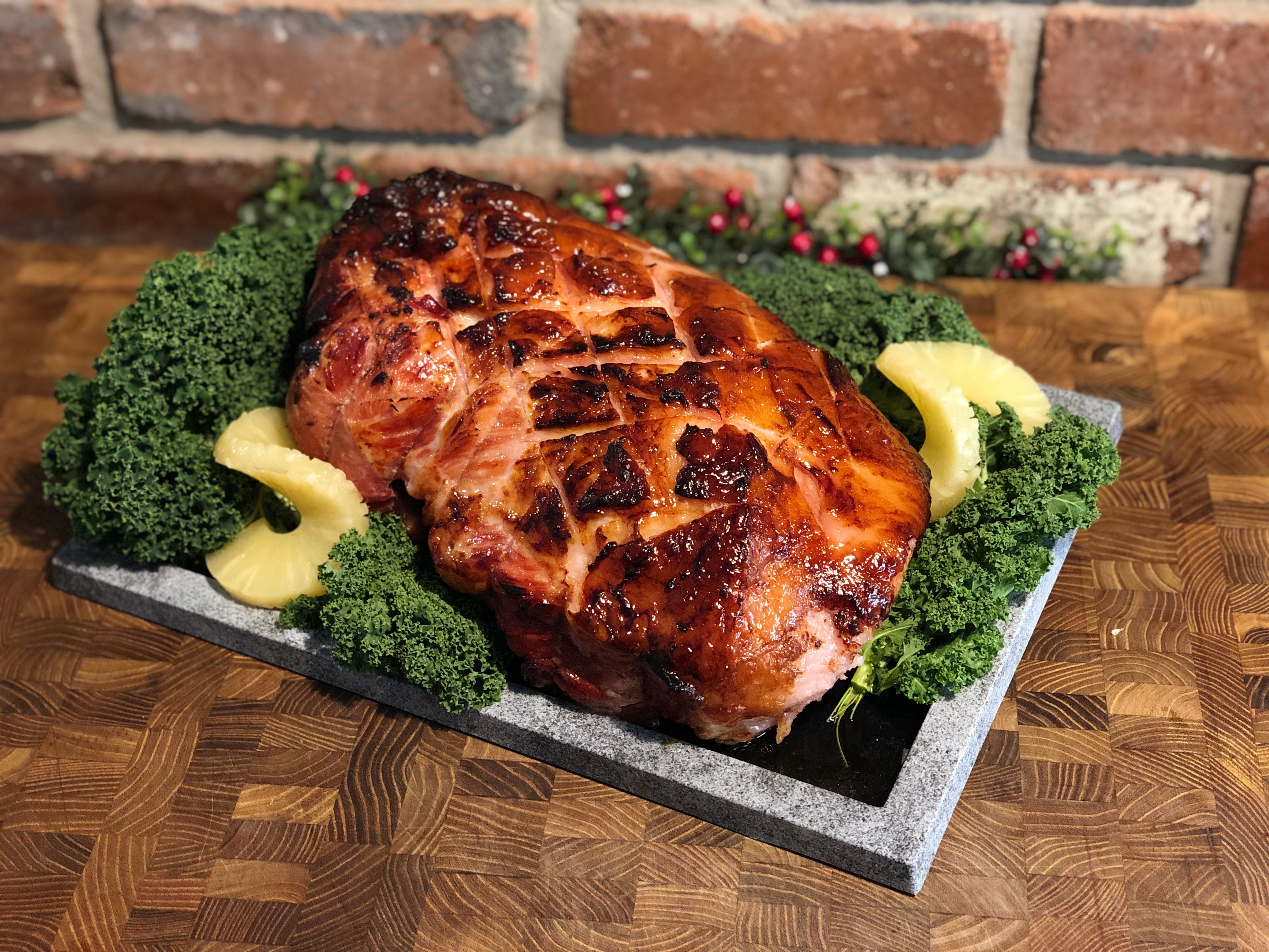 Festive Honey Maple Glazed Cooked Gammon – Marshall's Farm Shop